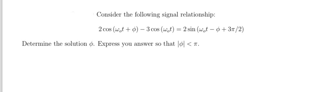 Solved Consider the following signal | Chegg.com