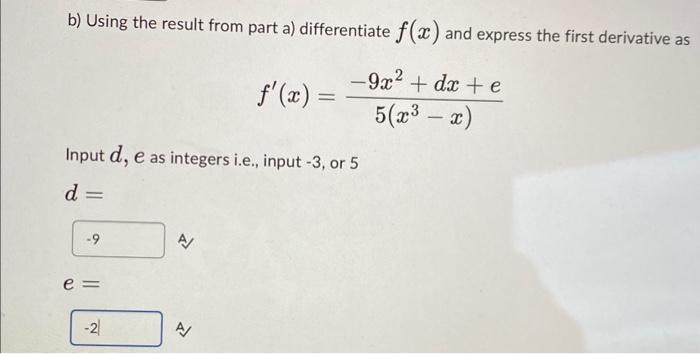 Solved Let f(x)=ln(x−1)215(x+1)x2 a) Using laws of | Chegg.com
