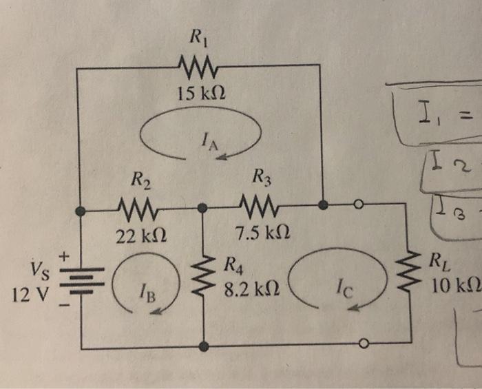 Solved Build the circuit in Multisim and place ammeters to | Chegg.com