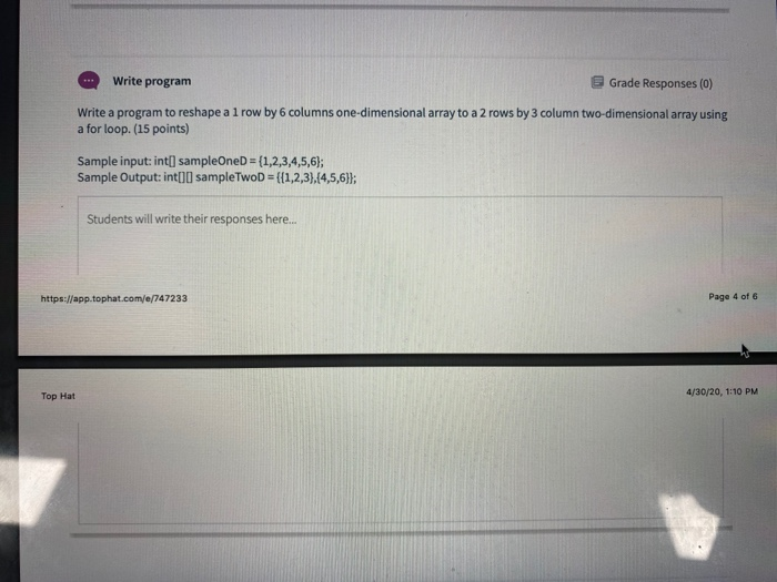 Solved Write Program Grade Responses 0 Write A Program To