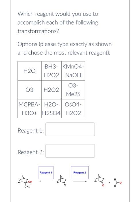 Solved Select correct and most relevant mechanism for each | Chegg.com