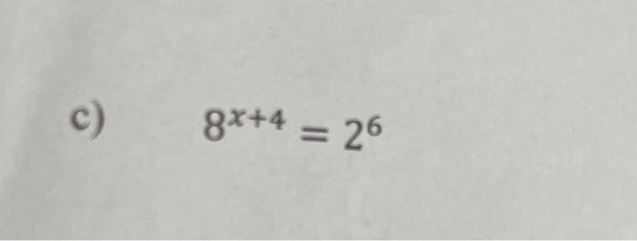 Solved 8x+4=26 | Chegg.com