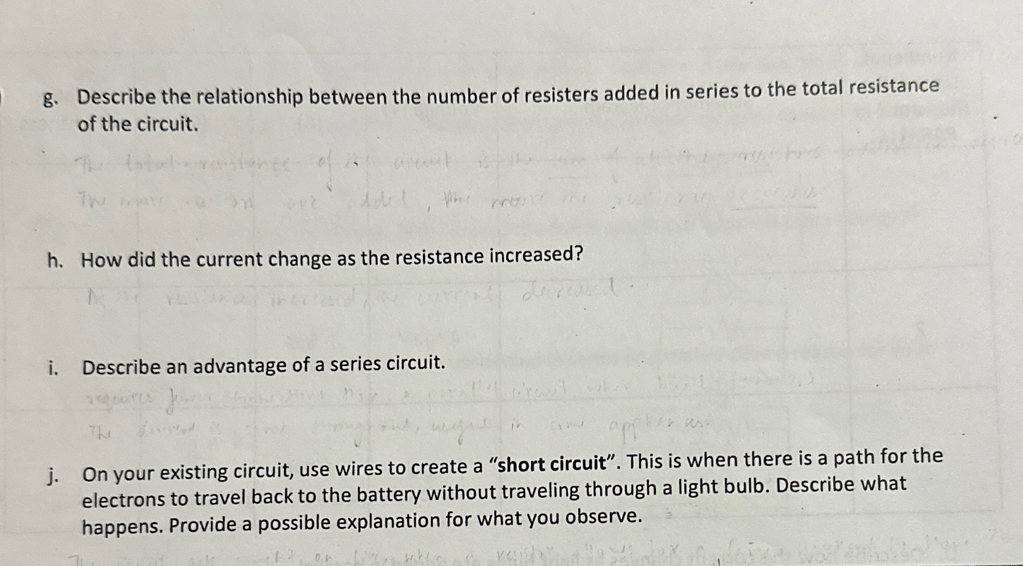 Solved Answer( ﻿breifly) ﻿based on the Science-30 | Chegg.com