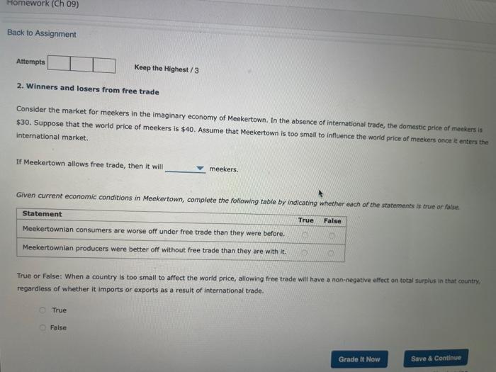 Solved Homework (Ch 09) Back to Assignment Attempts Keep the | Chegg.com