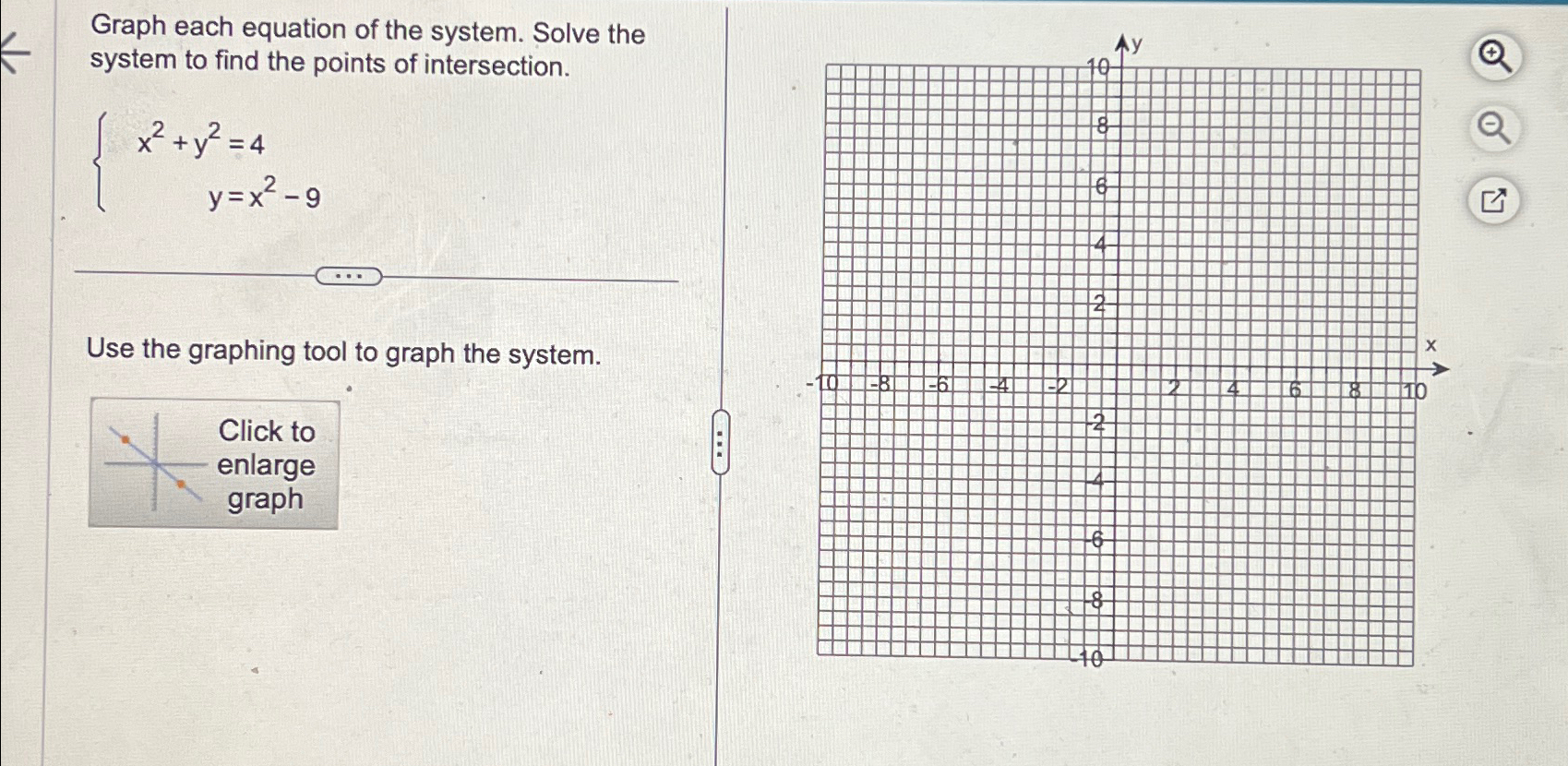 Solved Graph each equation of the system. Solve the system | Chegg.com