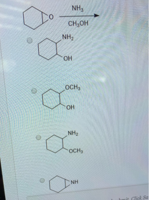 Solved NH3 a 0 CH2OH NH2 OH OCH3 ОН NH2 a och OCH, NH Click | Chegg.com