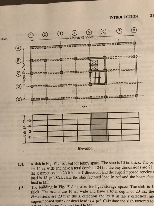 Solved The building in Fig. P1.1 is used for general office | Chegg.com