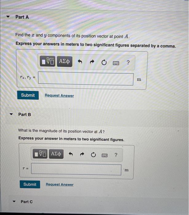 Solved A dragonfly flies from point A to point B along the | Chegg.com