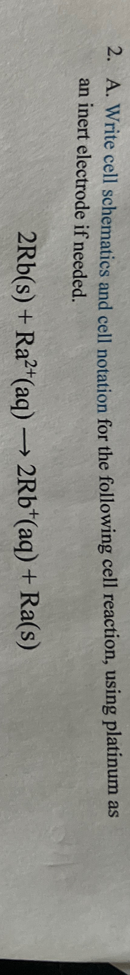 Solved A ﻿write Cell Schematics And Cell Notation For The