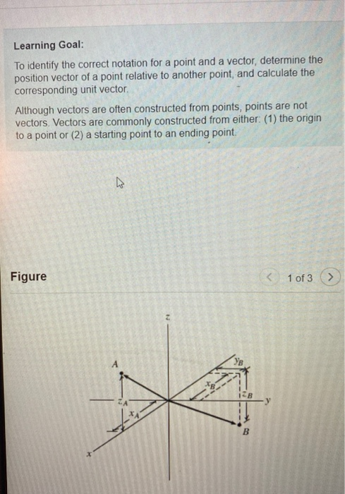 Solved Learning Goal: To identify the correct notation for a | Chegg.com