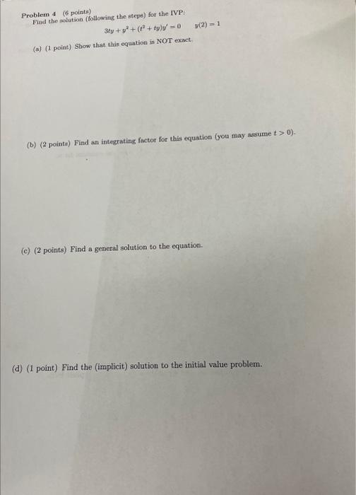 Solved Problem 4 ( 6 points) Eind the notution (following | Chegg.com Solved Problem 4 ( 6 points) Eind the notution (following | Chegg.com