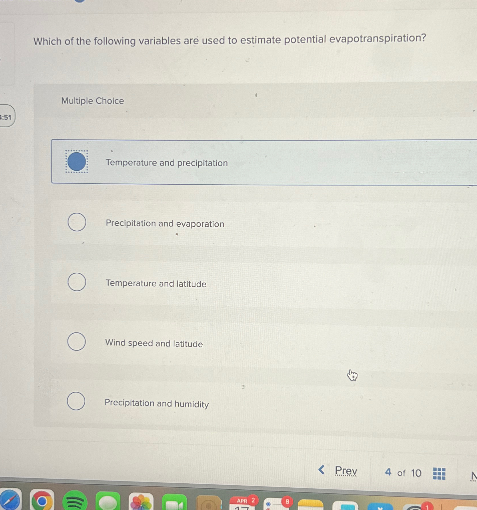 Solved Which of the following variables are used to estimate | Chegg.com