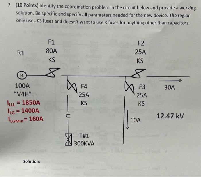 7. (10 Points) Identify the coordination problem in | Chegg.com