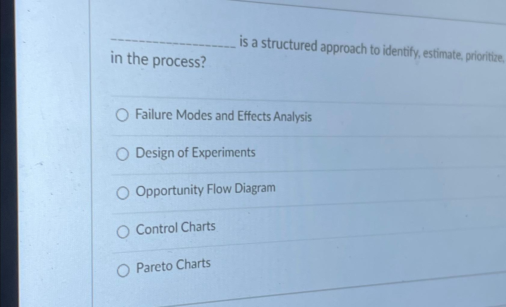 Solved is a structured approach to identify, estimate, | Chegg.com