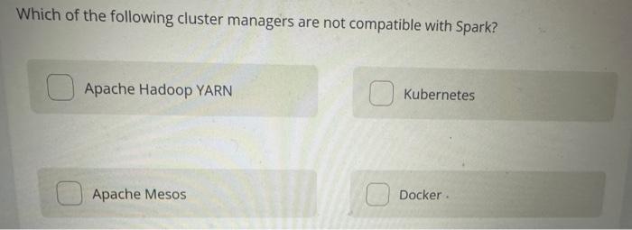 Solved What is the default block size in HDFS? 1024MB 128MB | Chegg.com