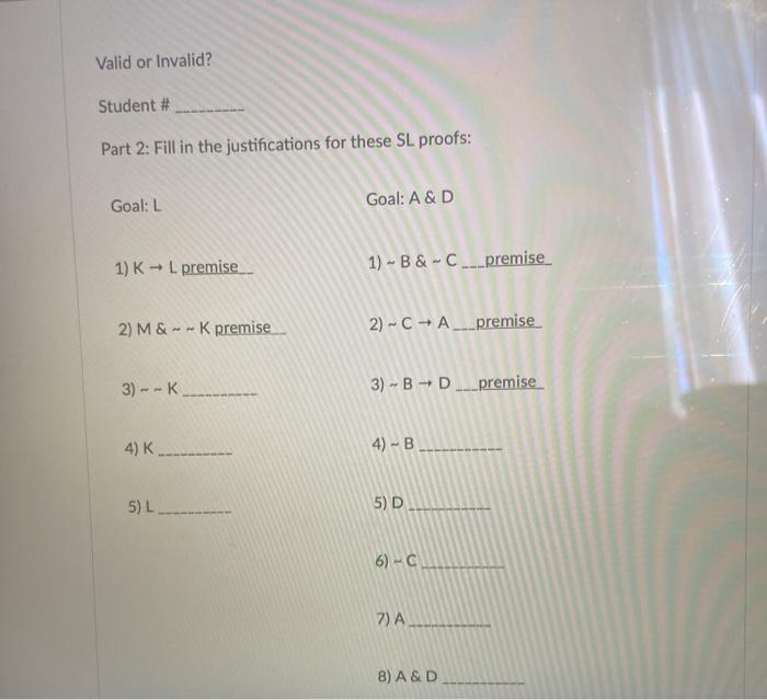 Solved Part 1: Construct a full or abbreviated truth table | Chegg.com