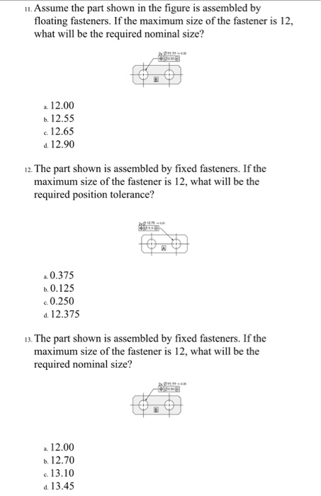 Place an x on the most correct answer in the | Chegg.com