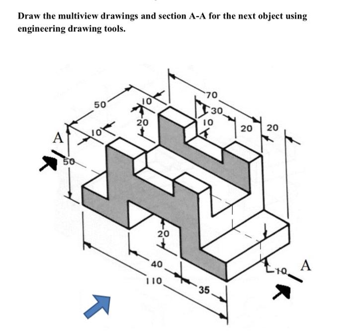 Solved How it will be drawn, and what dimensions it will be | Chegg.com