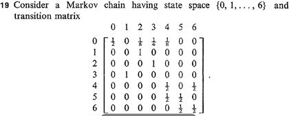 Solved Consider a Markov Chain having the transition matrix | Chegg.com