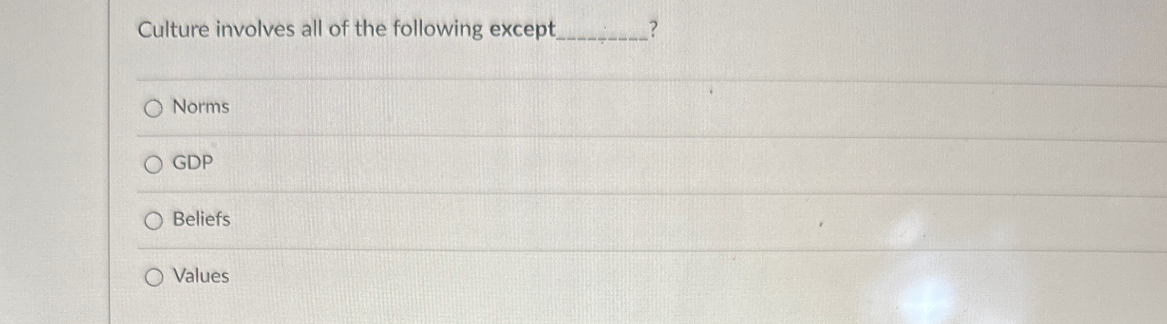 Solved Culture involves all of the following | Chegg.com