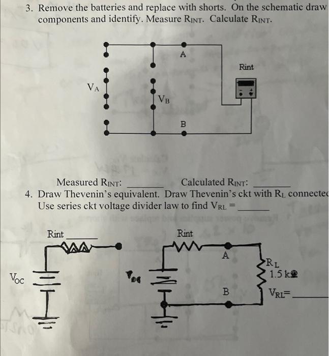 2. Below, rearrange circuit without RL. Draw | Chegg.com