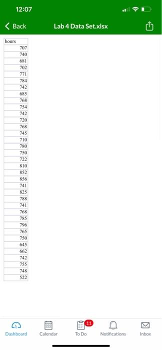 Solved Excelrun Descriptive Statistics Using The Data 