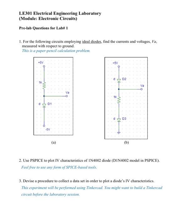 Solved LE301 Electrical Engineering Laboratory (Module: | Chegg.com