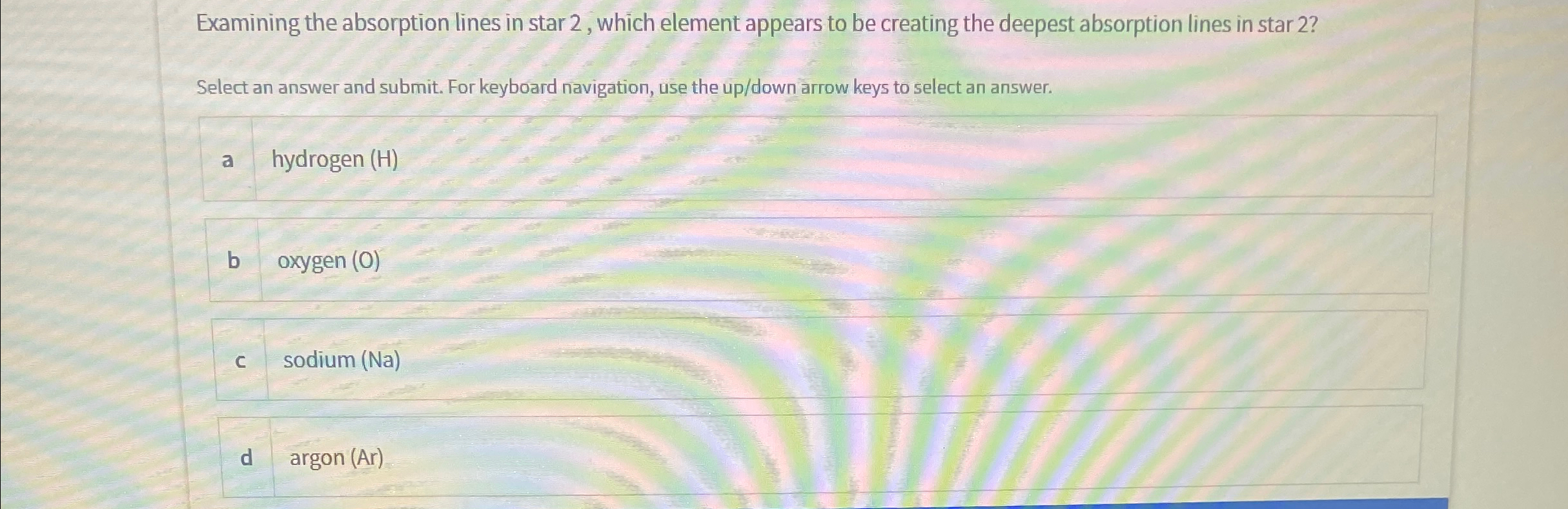 Solved Examining the absorption lines in star 2, ﻿which | Chegg.com