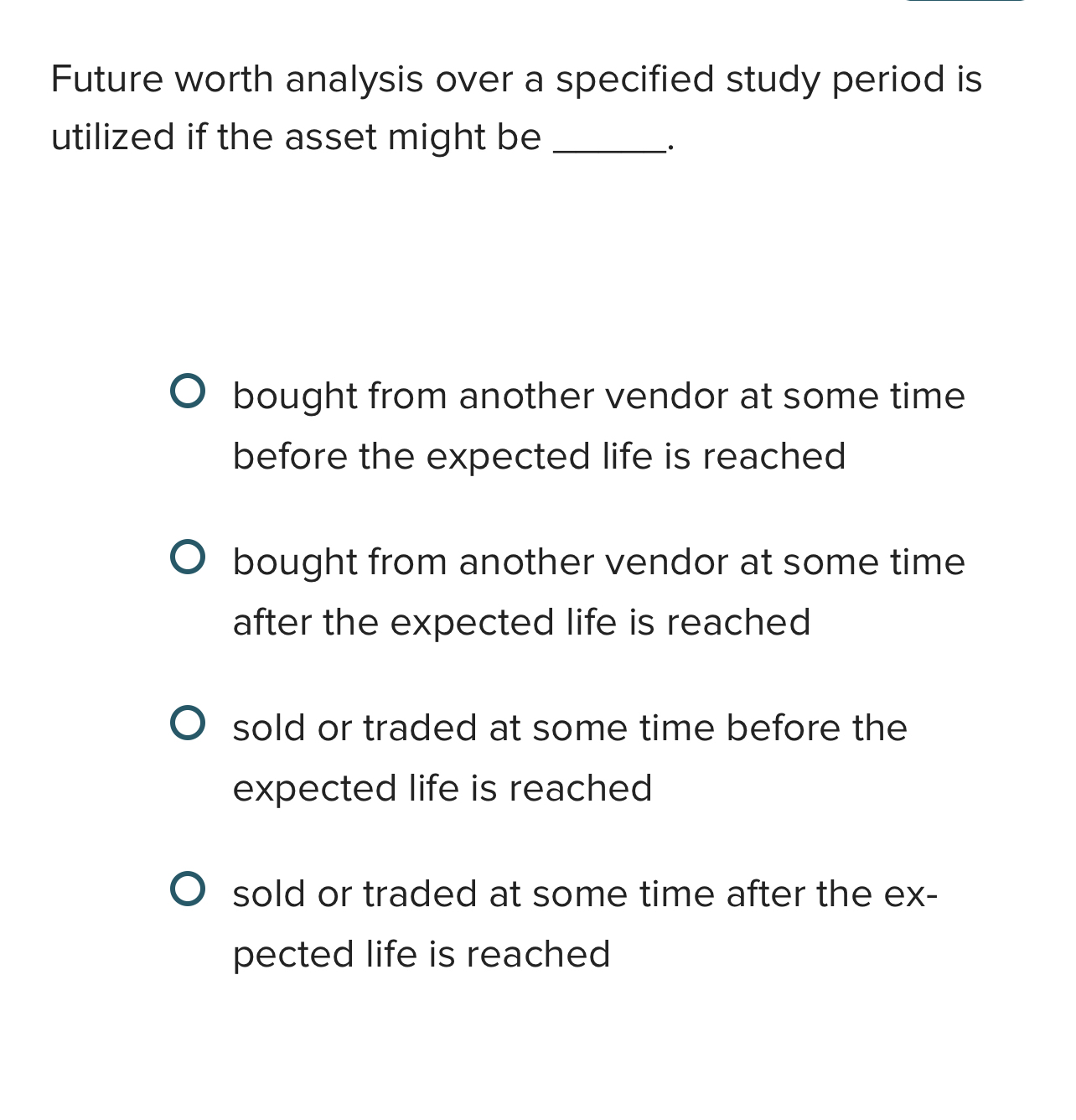 Solved Future worth analysis over a specified study period | Chegg.com