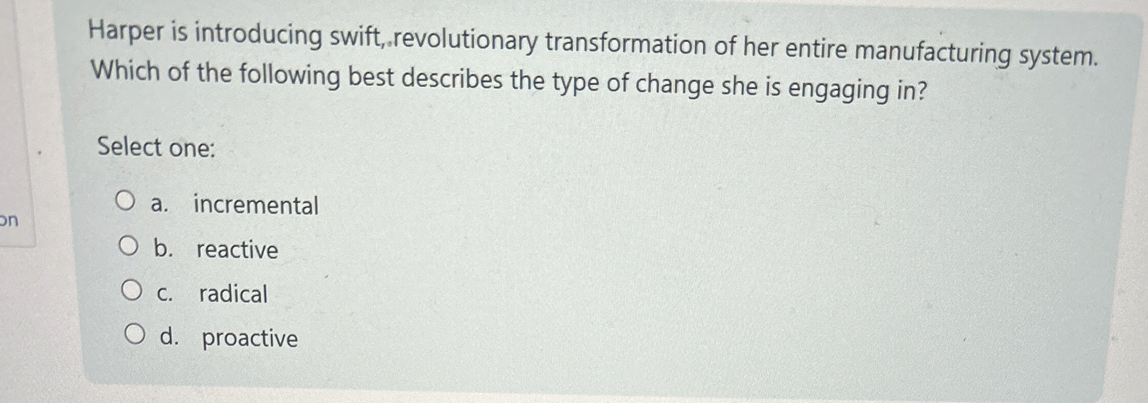 Solved Harper is introducing swift,revolutionary | Chegg.com