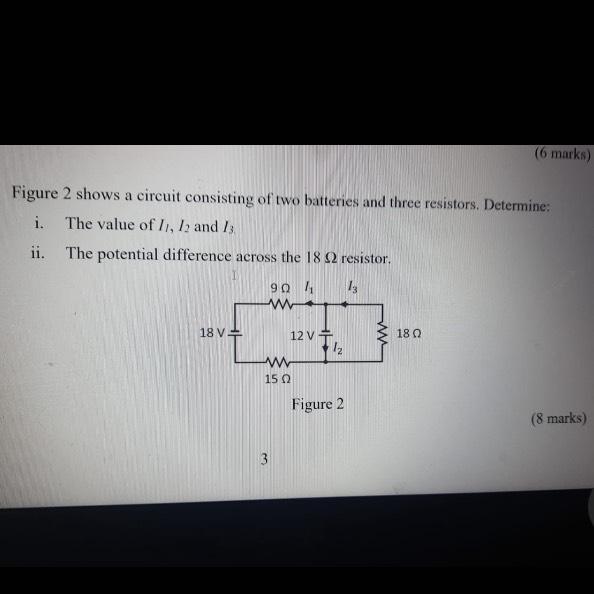 Solved (6 ﻿marks)Figure 2 ﻿shows a circuit consisting of two | Chegg.com