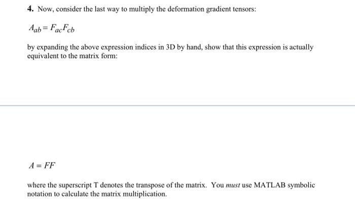 Solved 4. Now, consider the last way to multiply the | Chegg.com