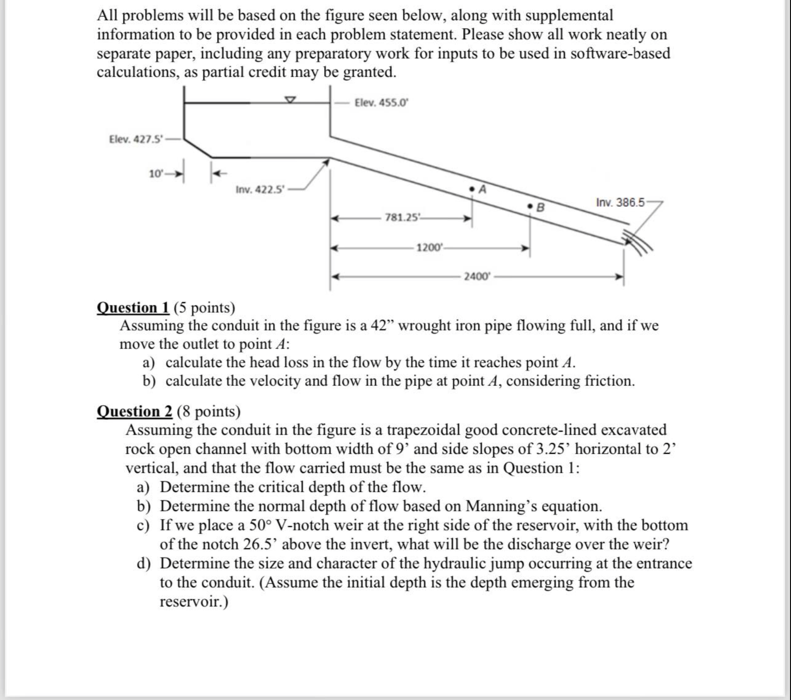 Solved All problems will be based on the figure seen below, | Chegg.com