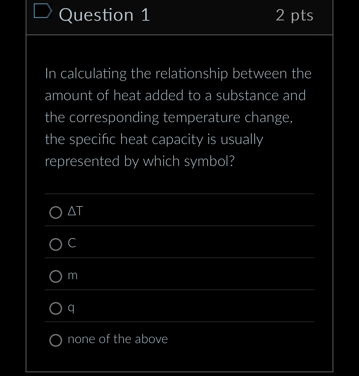 Solved Question 12 ﻿ptsIn calculating the relationship | Chegg.com