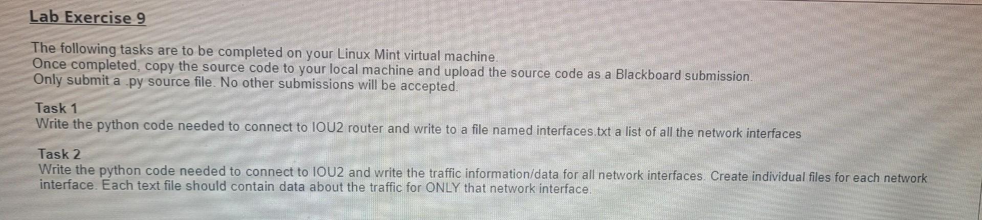Solved The following tasks are to be completed on your Linux | Chegg.com