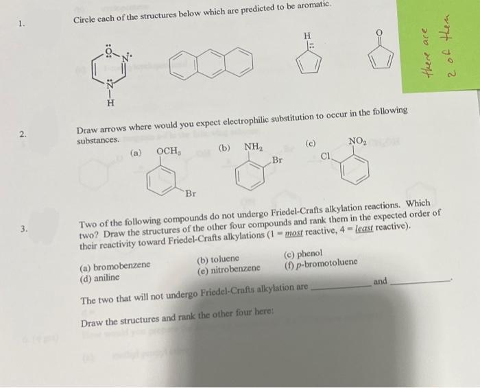 Solved Circle each of the structures below which are | Chegg.com