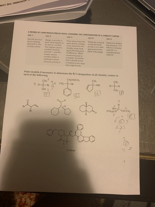 Solved For further practice in finding chirality centers, | Chegg.com