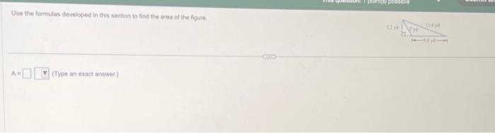 Solved Use the formulas developed in this section to find | Chegg.com