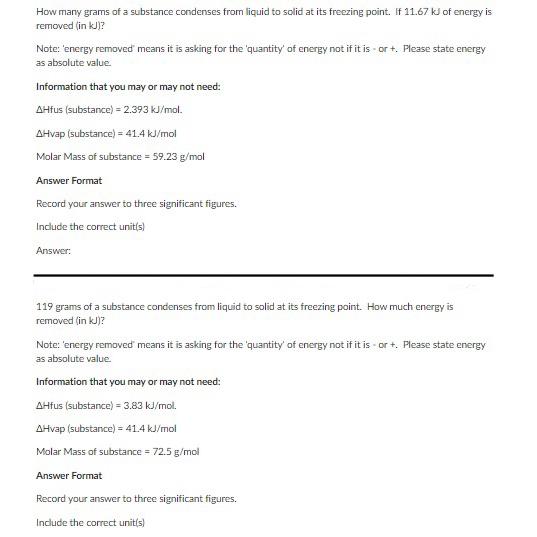 Solved Question 1&2:Help needed, please show work as I dont | Chegg.com