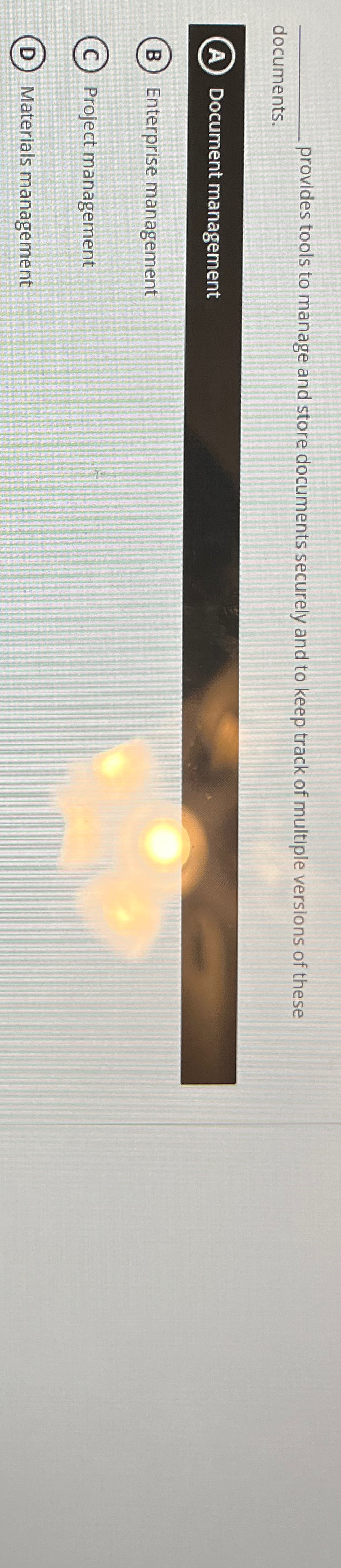 Solved provides tools to manage and store documents securely | Chegg.com