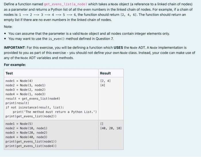 Solved class Node: def _init__(self, data): self,data = data | Chegg.com