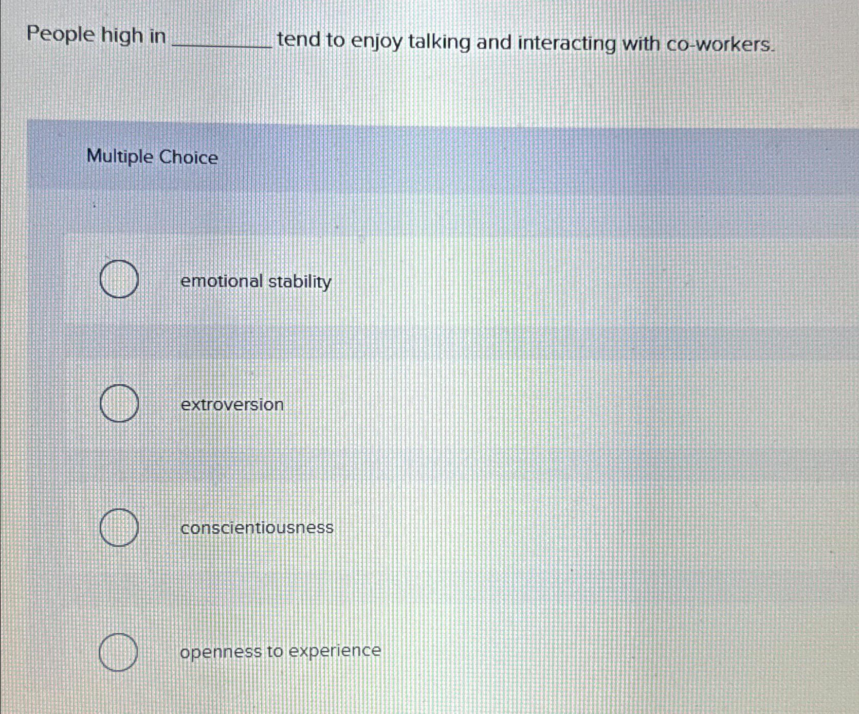 Solved People high intend to enjoy talking and interacting | Chegg.com