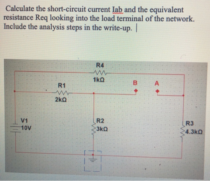 Solved Calculate the short-circuit current lab and the | Chegg.com