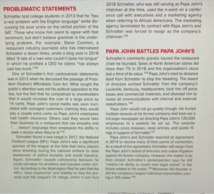 Solved PROBLEM-SOLVING APPLICATION CASE Better Ingredients. | Chegg.com