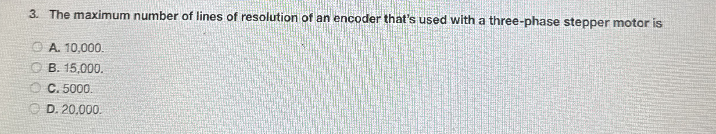 Solved The maximum number of lines of resolution of an | Chegg.com