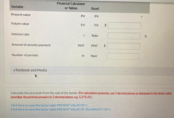 Solved Calculate the proceeds from the sale of the bonds. | Chegg.com
