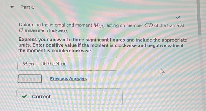 Solved Wind loads are transmitted to the frame shown in | Chegg.com