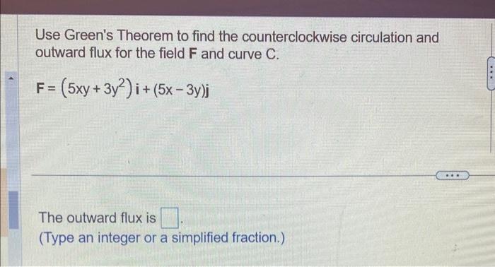 Solved Use Green's Theorem to find the counterclockwise | Chegg.com
