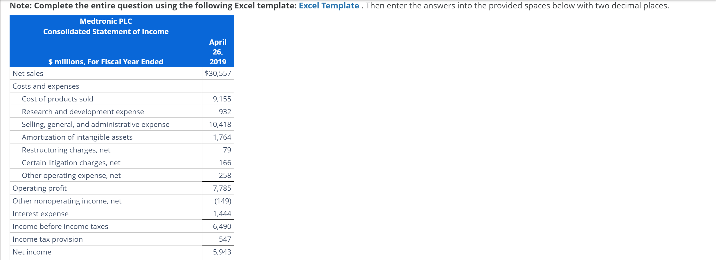 Solved Note: Complete the entire question using the | Chegg.com