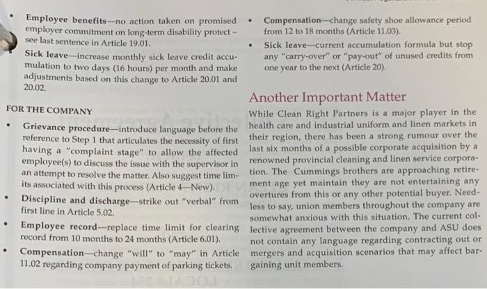 Solved Appendix C Contract Negotiation Simulation Clean | Chegg.com